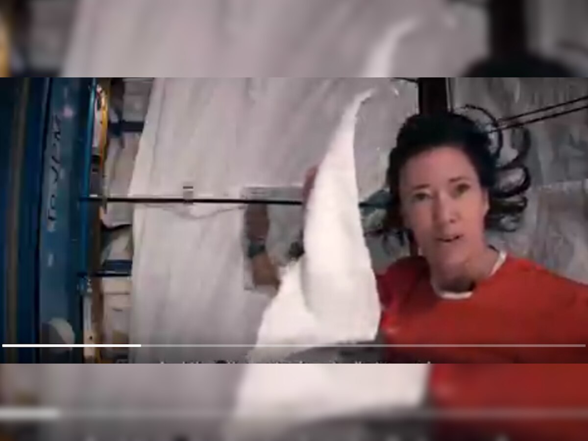 ‘Shower hour’: NASA astronaut explains how one can shower in zero gravity
