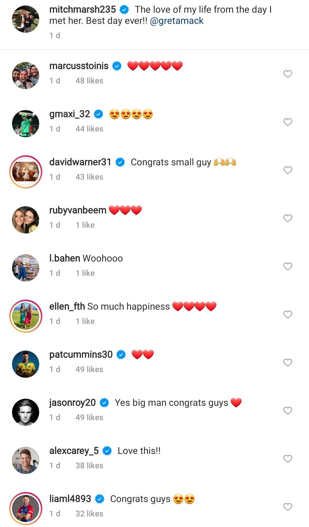 Australian star all-rounder Mitchell Marsh gets engaged to his longtime ...