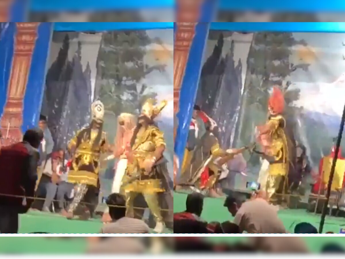 ‘Punjab di Ramayan’: Hilarious video of Ravan doing bhangra in Ramlila ...