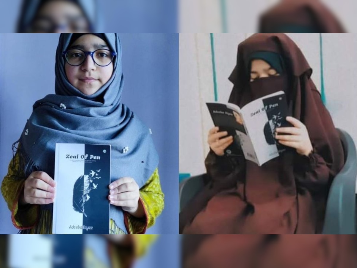 Meet Kashmir’s youngest author Adeeba Riyaz, an 11-year-old girl who ...