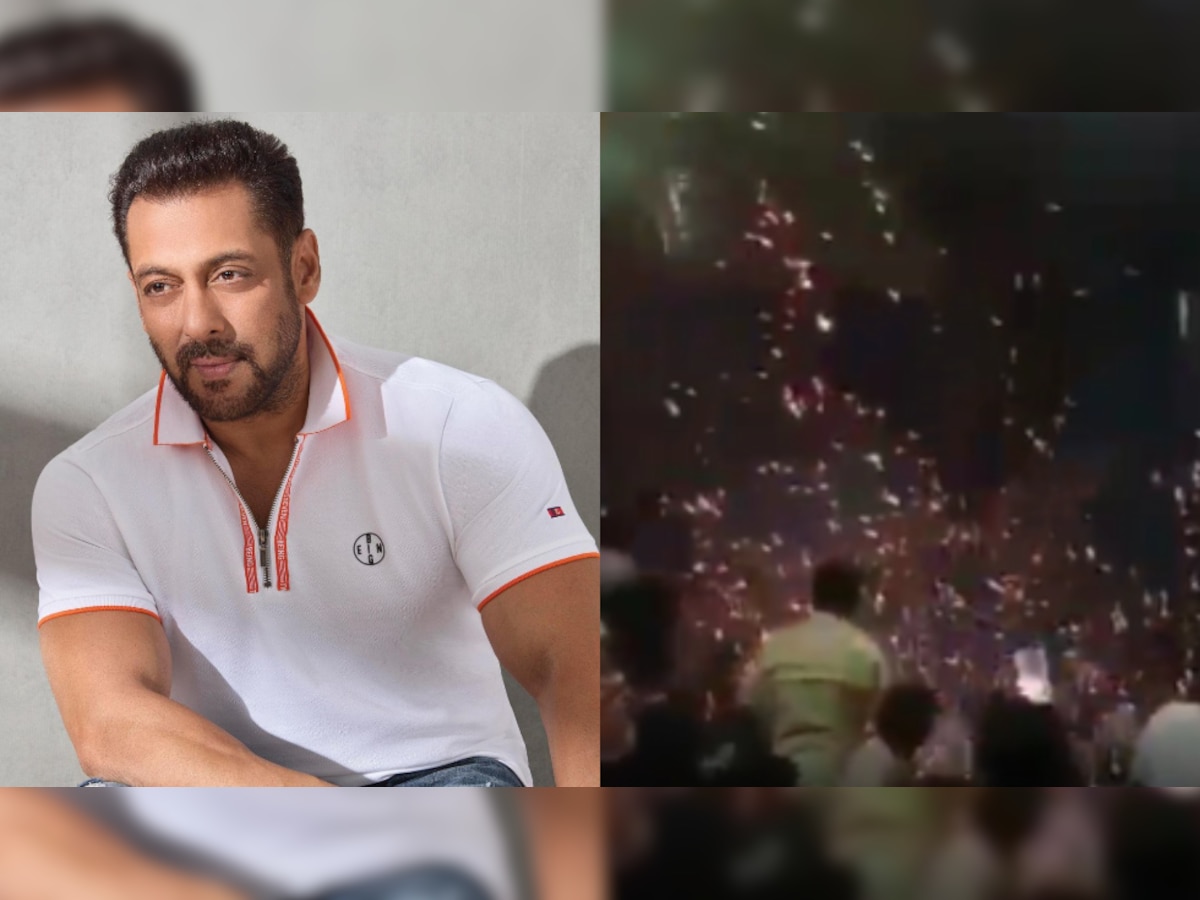 Salman Khan’s fans burn firecrackers inside cinema hall, ‘Antim’ actor ...