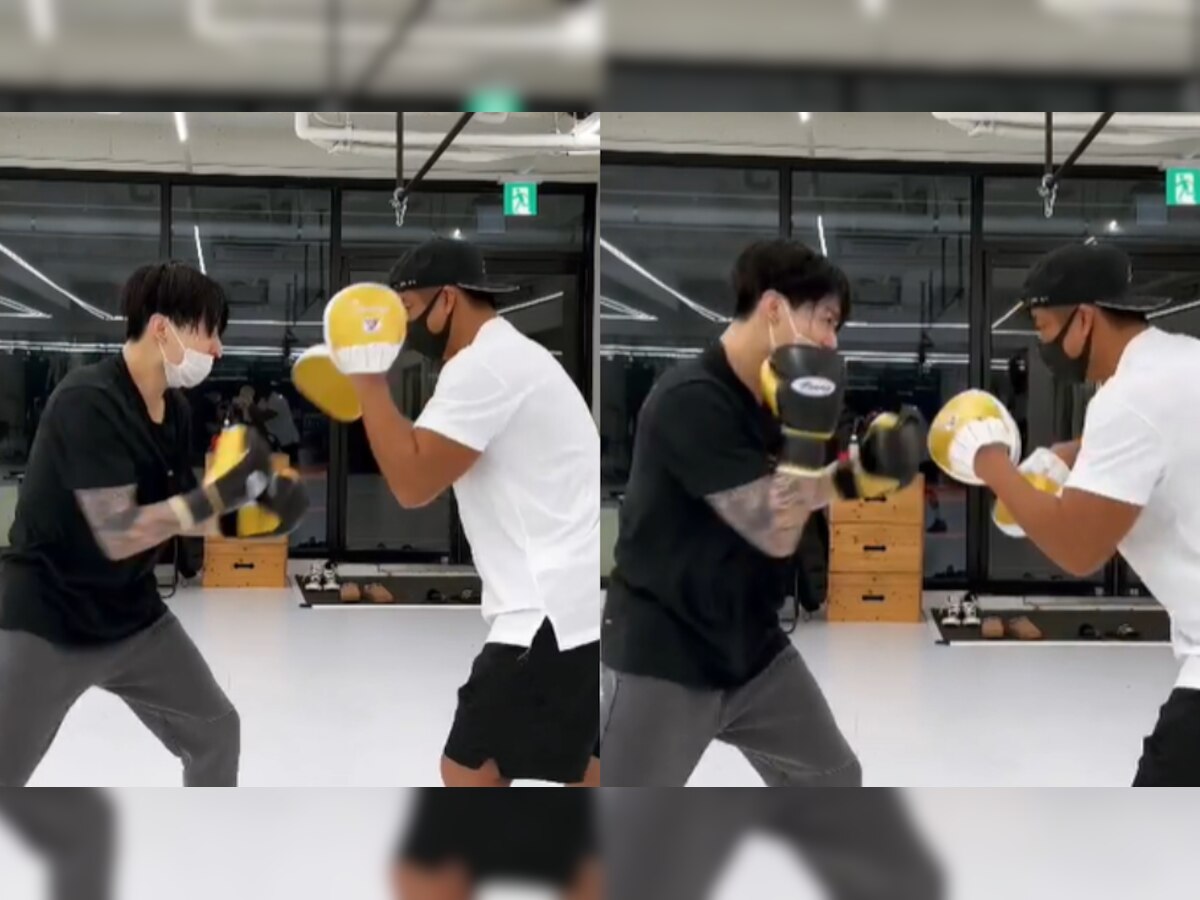 Viral video! BTS member Jungkook flaunts his boxing skills, fans go gaga