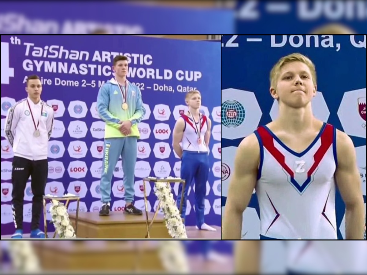 What Is Z Russian Gymnast Ivan Kuliak Criticised For Wearing This