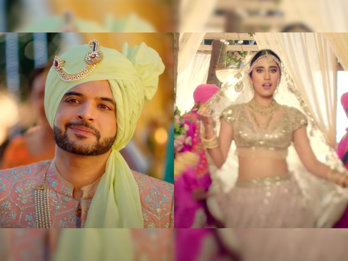 Karan Kundrra-Akasa Singh make the perfect wedding couple in new song ...