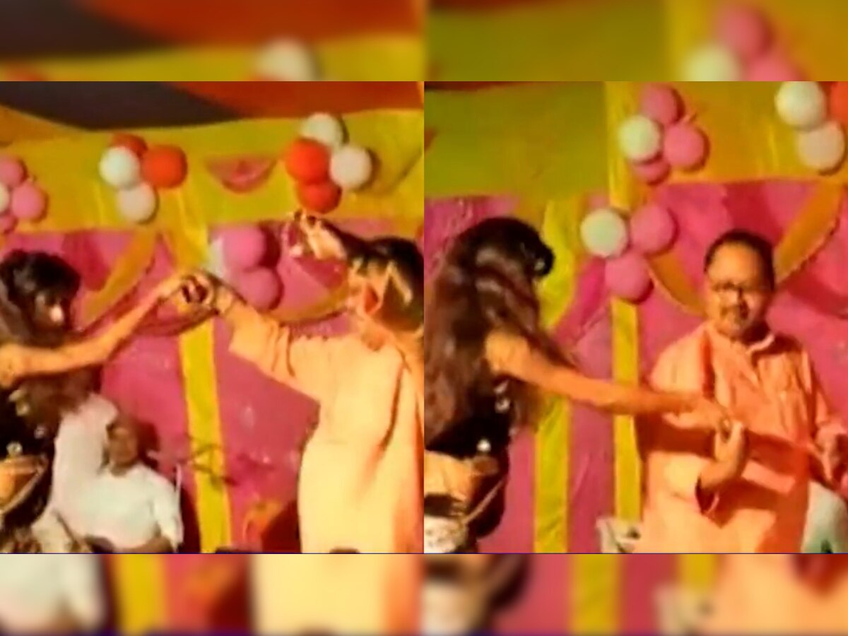 Bihar: JDU MLA Gopal Mandal dances with girls at a wedding, video goes ...