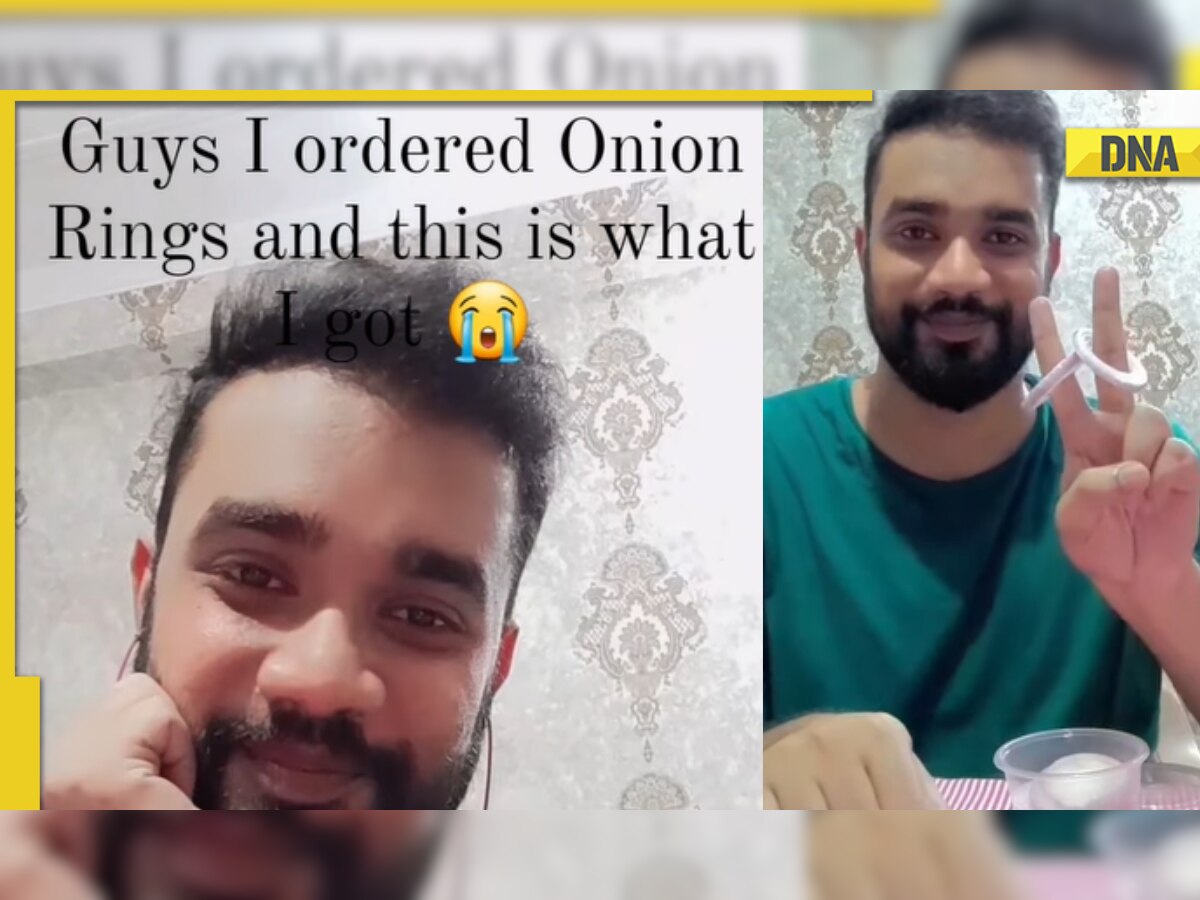 Funny viral video! Man orders onion rings, here’s what restaurant sends