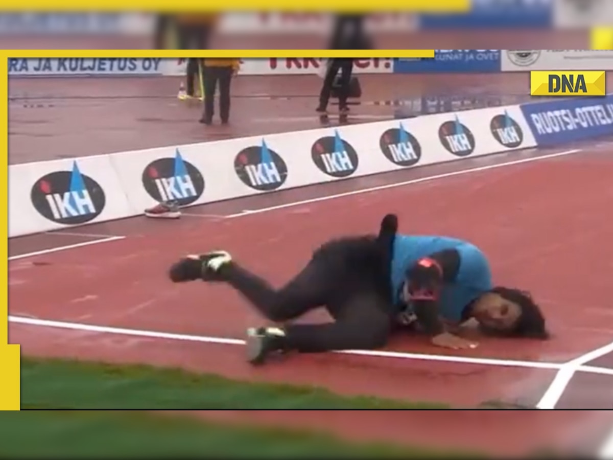 Neeraj Chopra's Gold at Kuortane Games: Watch Javelin star escape ...