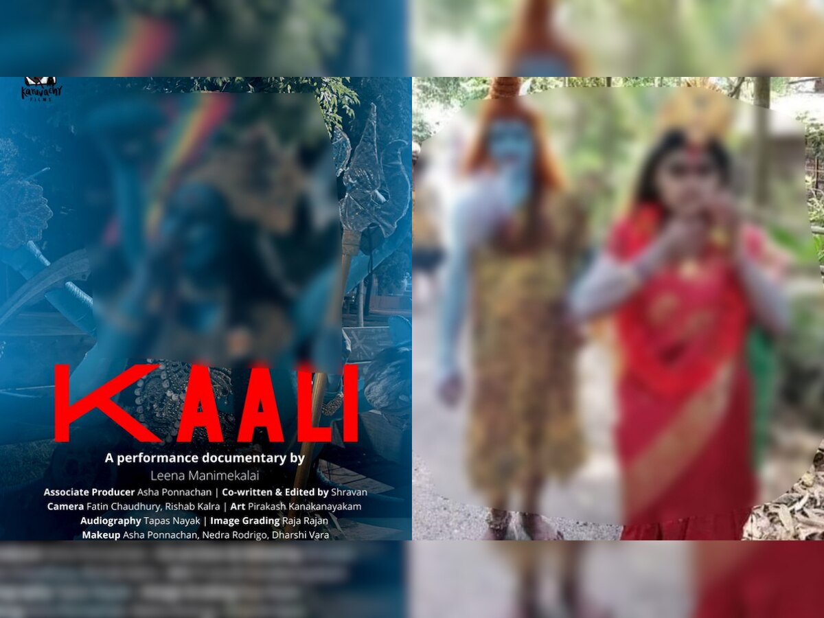 Amid Kaali poster row, Leena Manimekalai drops photo showing actors ...