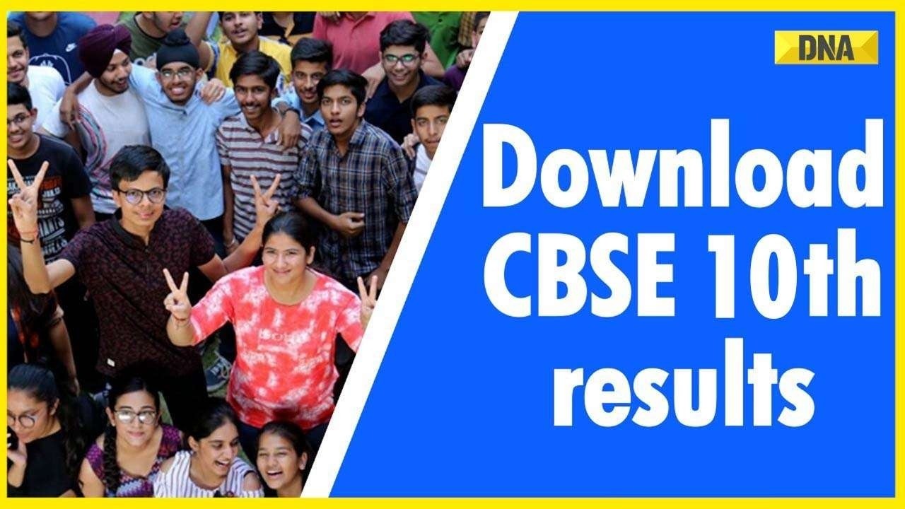 Cbse Class 10 Result 2022 Live Class 10 Results Announced At