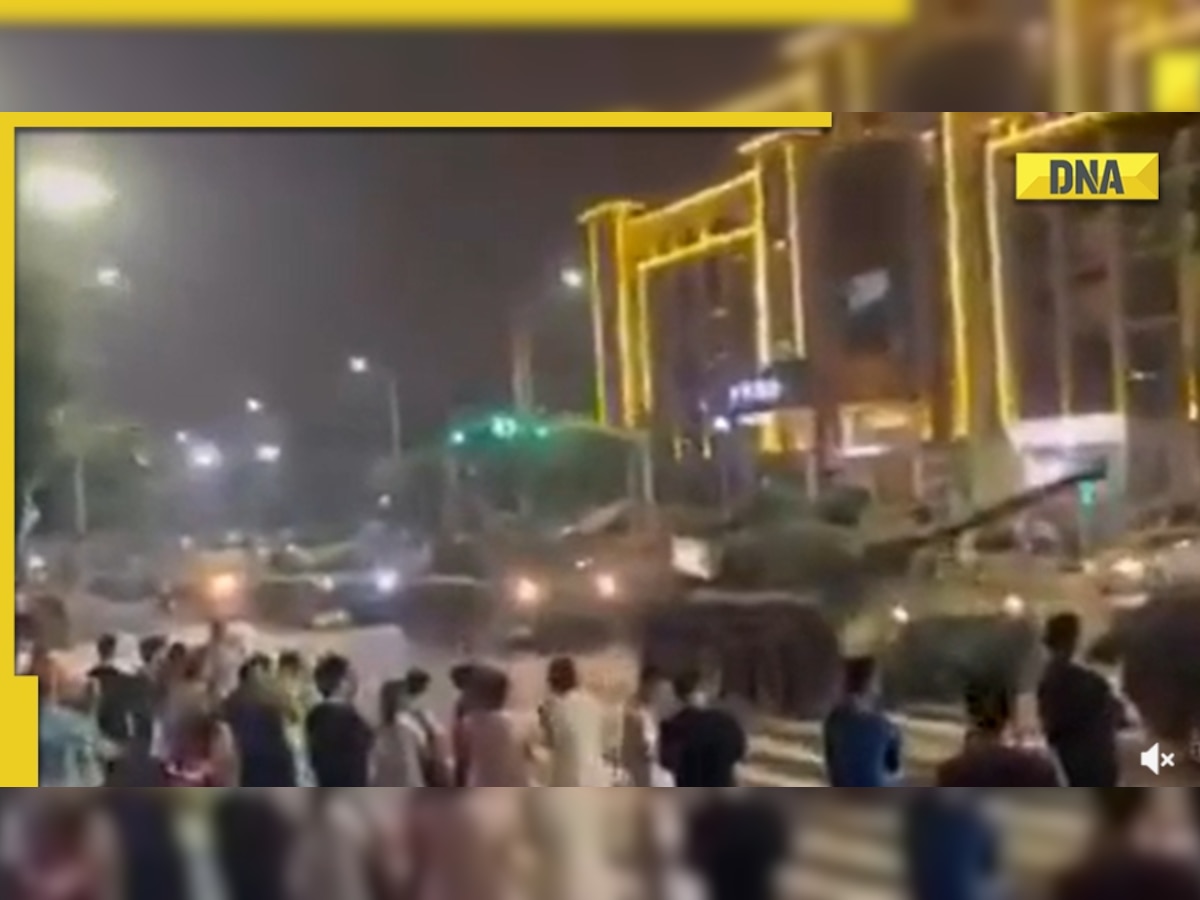 Watch: Chinese tanks roll out to scare Henan Bank protestors, reminds ...
