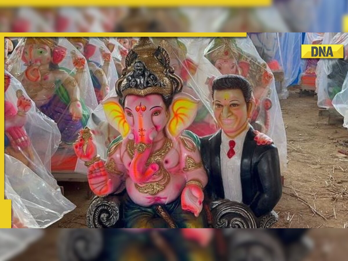 Puneeth Rajkumar's fans give special tribute to late actor on Ganesh ...