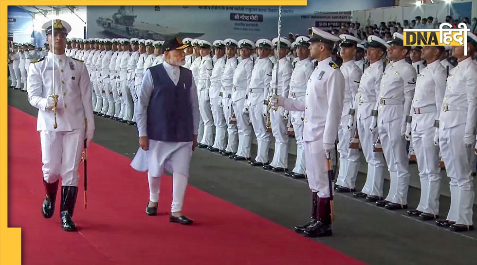 भारतीय नौसेना में शामिल हुआ INS विक्रांत, PM मोदी बोले- दुनिया में भारत ...
