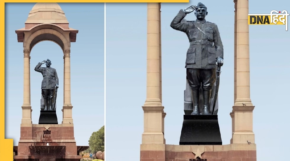 Netaji statue: नेताजी की प्रतिमा बनाने में मूर्तिकारों को लगे 26 हजार ...