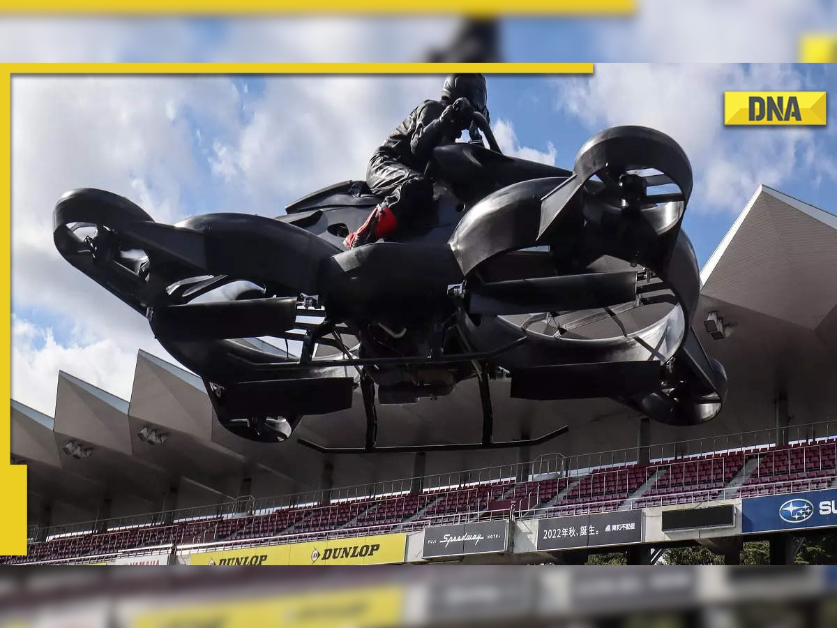 WATCH- World's first flying bike XTURISMO makes US debut, priced at Rs ...