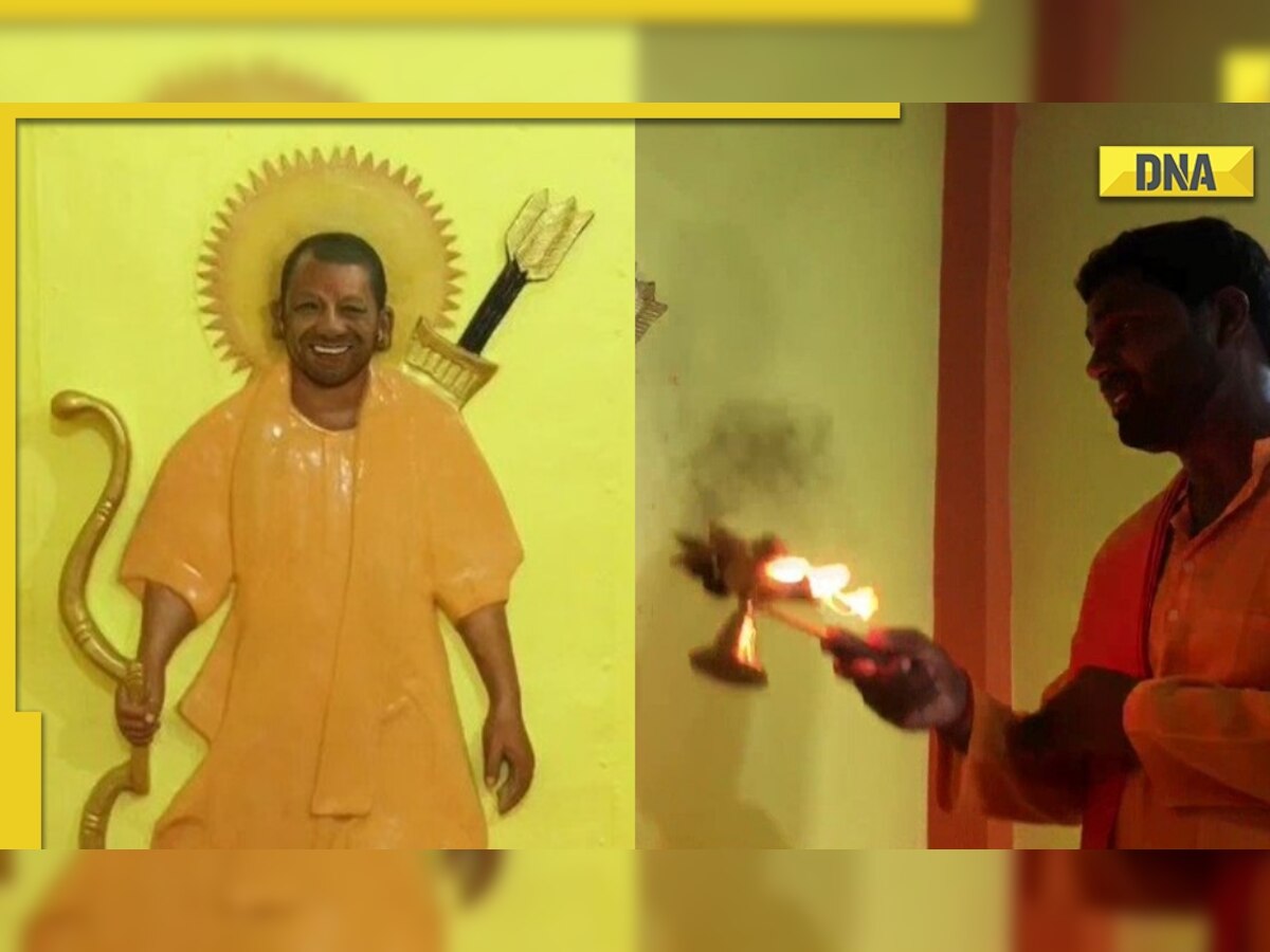 Uttar Pradesh: Man builds temple for CM Yogi Adityanath with life-size ...