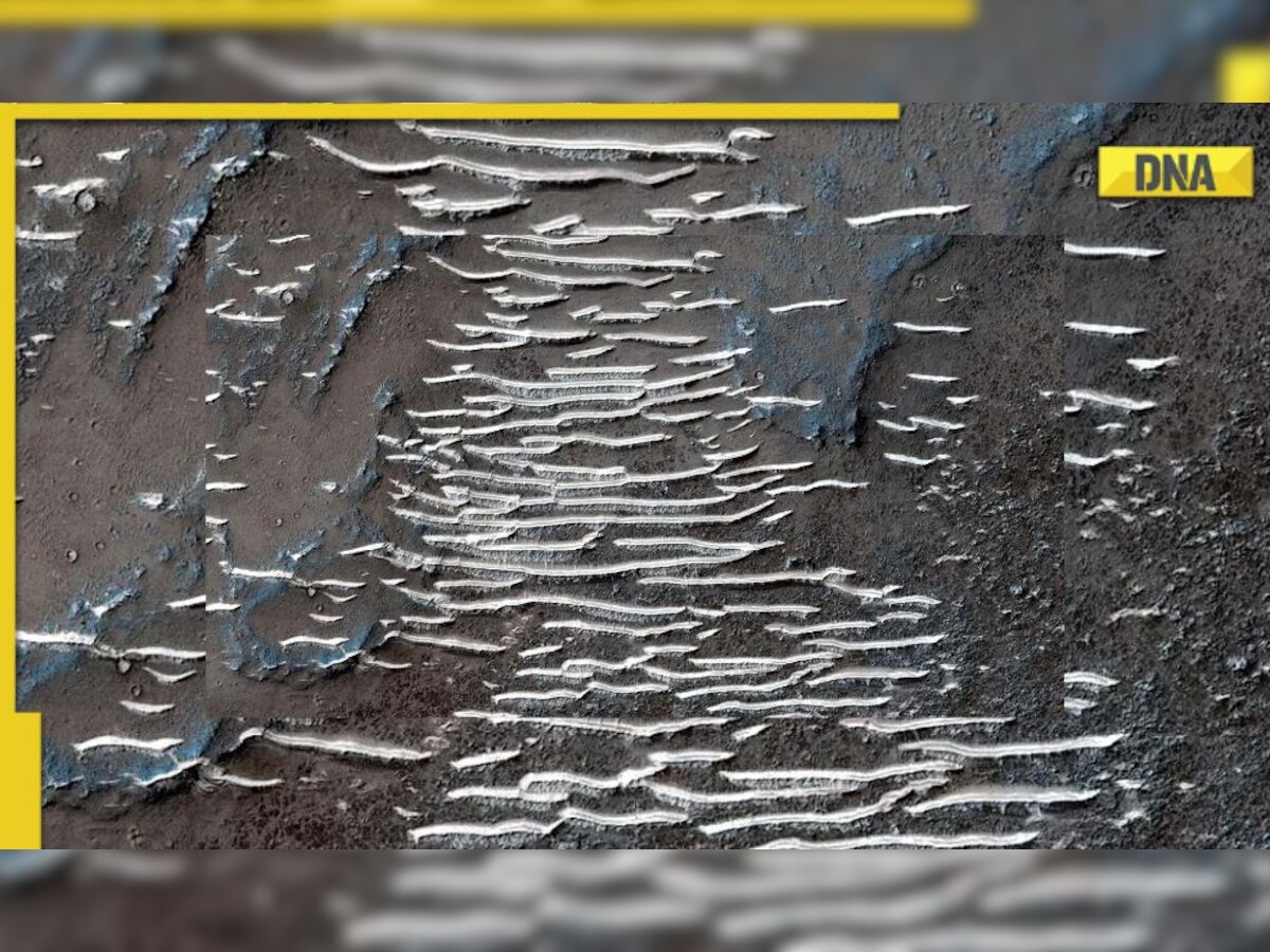 Mysterious 'ice ladders' seen on Mars: Does this confirm presence of ...