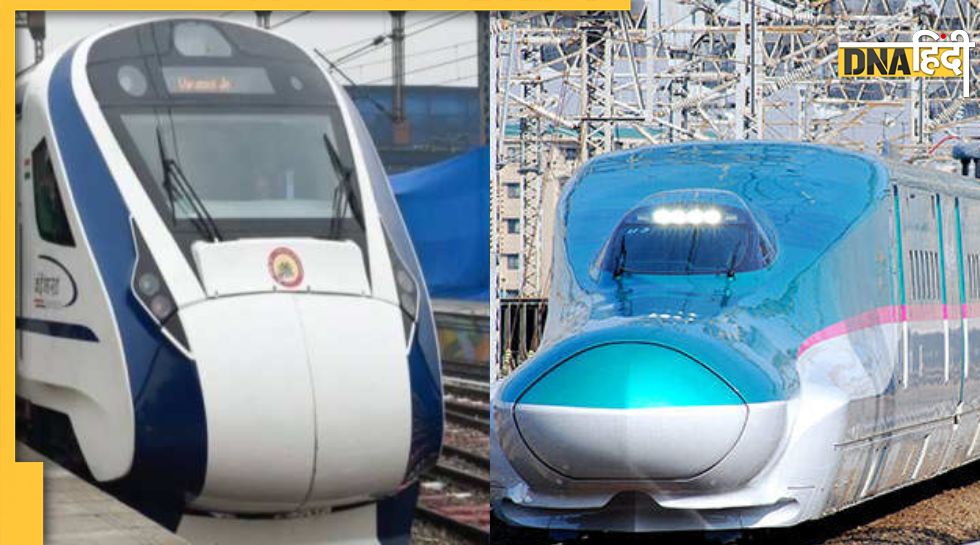 Vande Bharat Express ने दी Bullet Train को मात! जानिए कैसे रफ्तार के ... Vande Bharat Express ने दी Bullet Train को मात! जानिए कैसे रफ्तार के ...