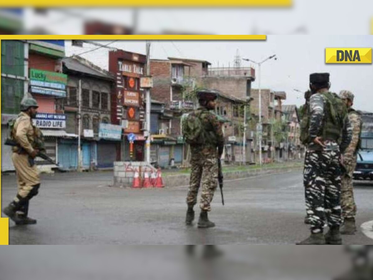 J-K: Pakistan terrorist linked with JeM killed during encounter in ...