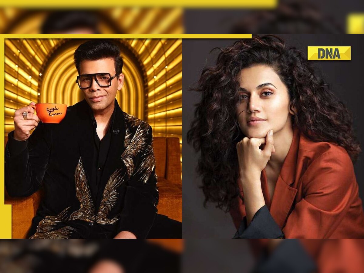 Koffee With Karan 7: Karan Johar reveals why Taapsee Pannu hasn't been on show yet