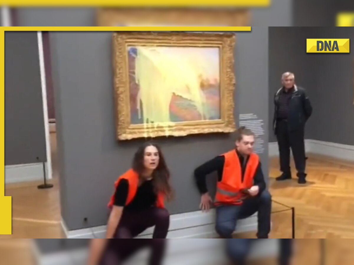 After tomato soup on Van Gogh, climate activists throw mashed potatoes ...