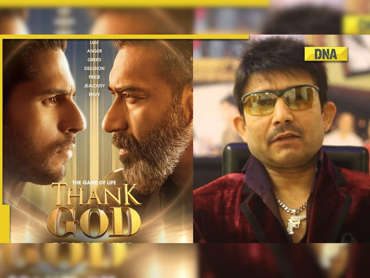Thank God: KRK reviews Ajay Devgn, Sidharth Malhotra starrer, calls it ...