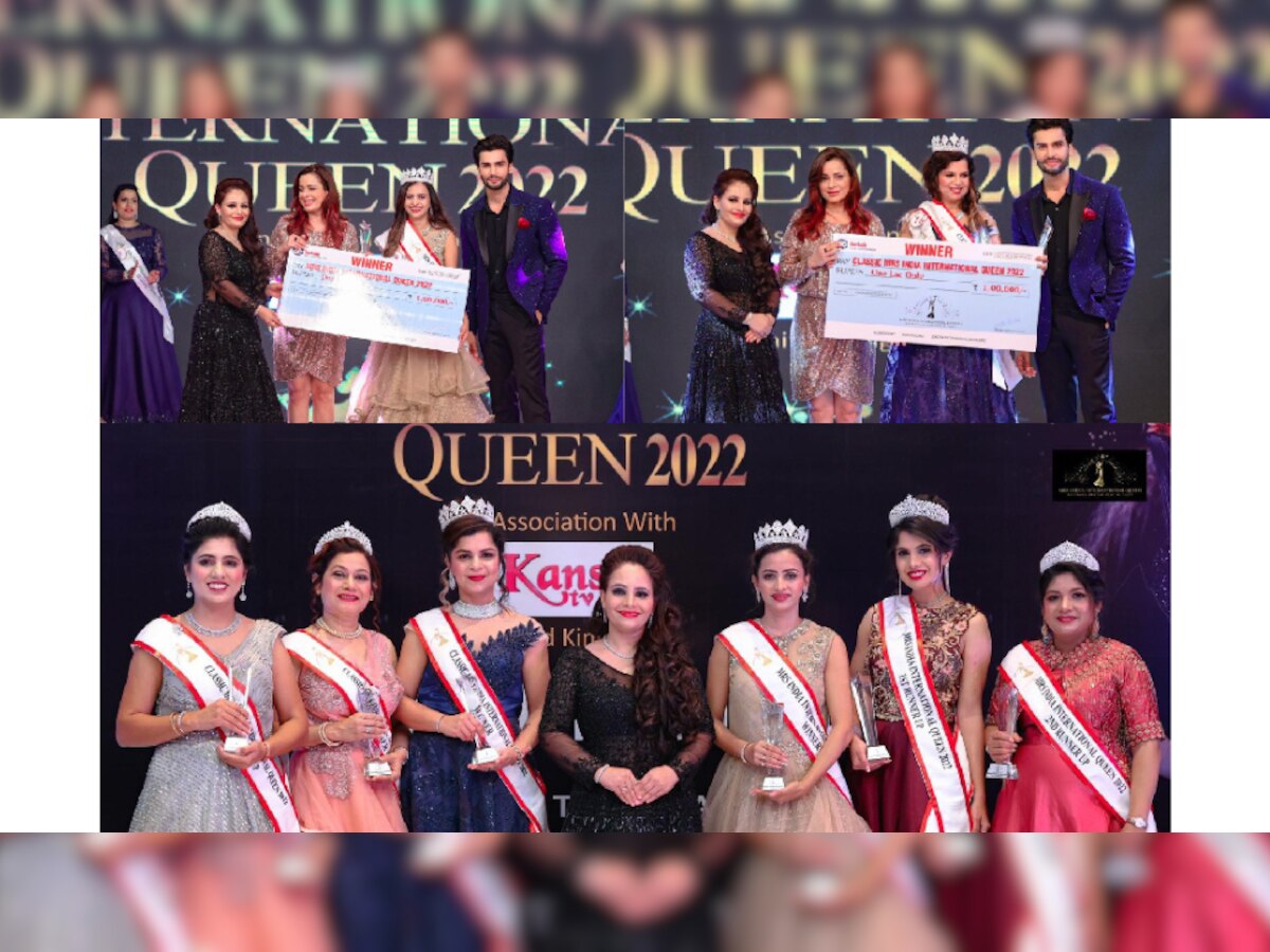 Pallavi Tandon and Parul Sharma won Mrs India International Queen 2022