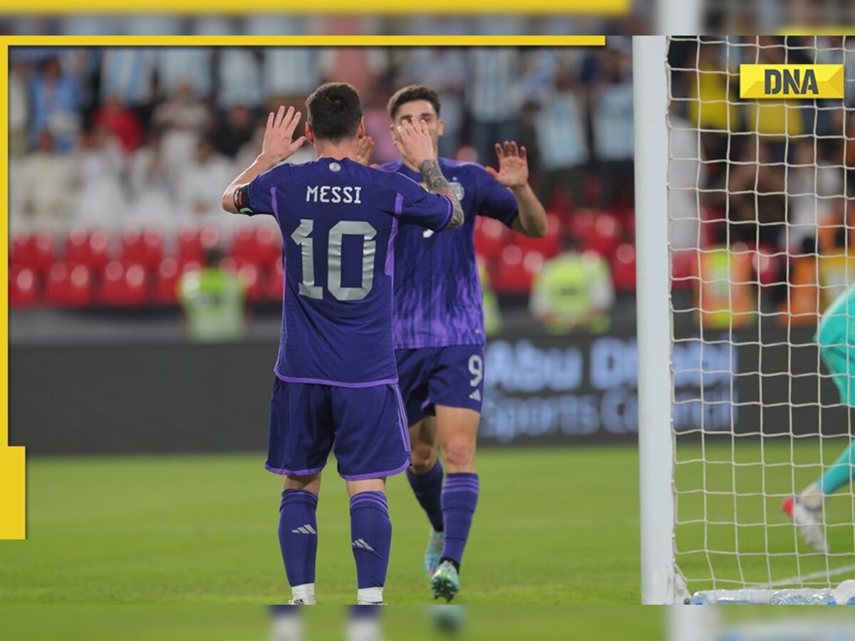 Argentina vs UAE highlights: Watch all the goals as Messi, Di Maria ...