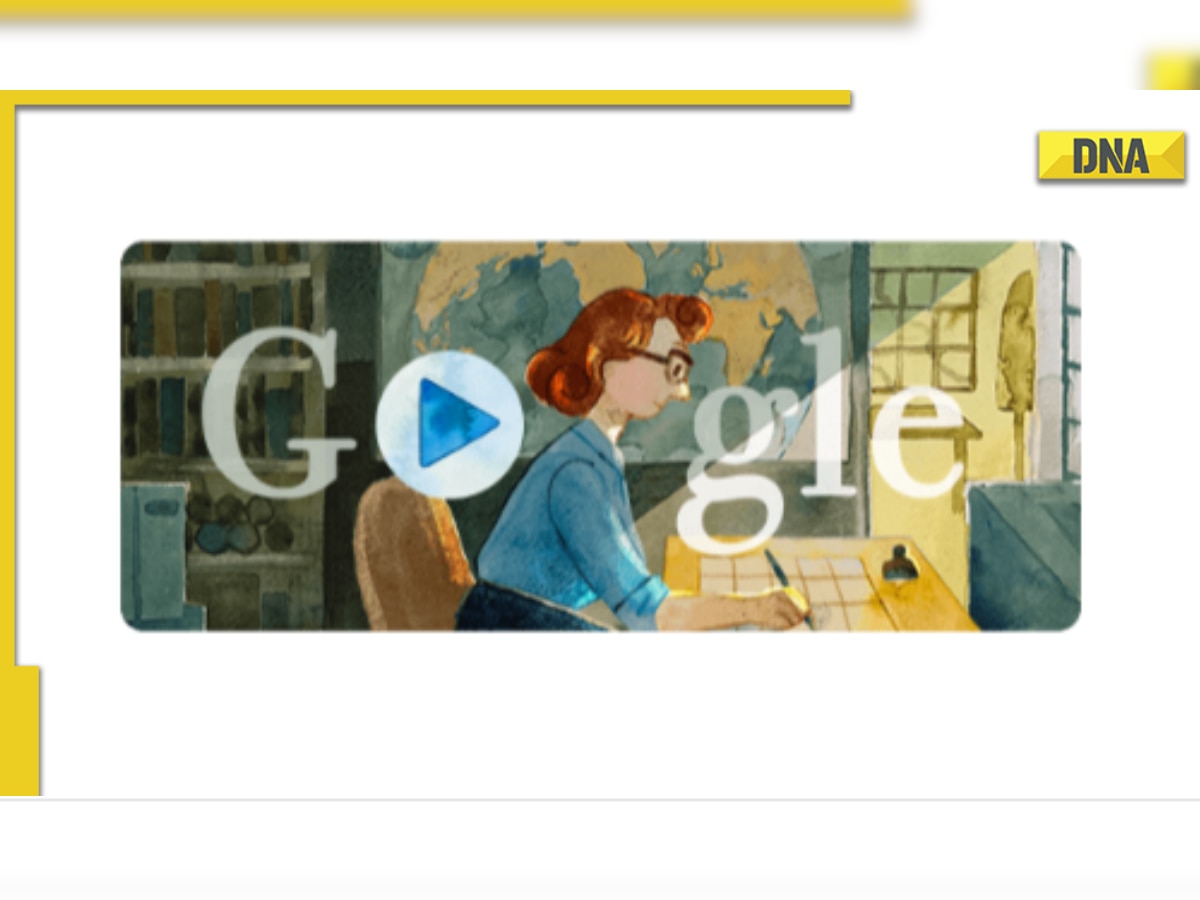 Google Doodle today: Google celebrates life of cartographer Marie Tharp ...