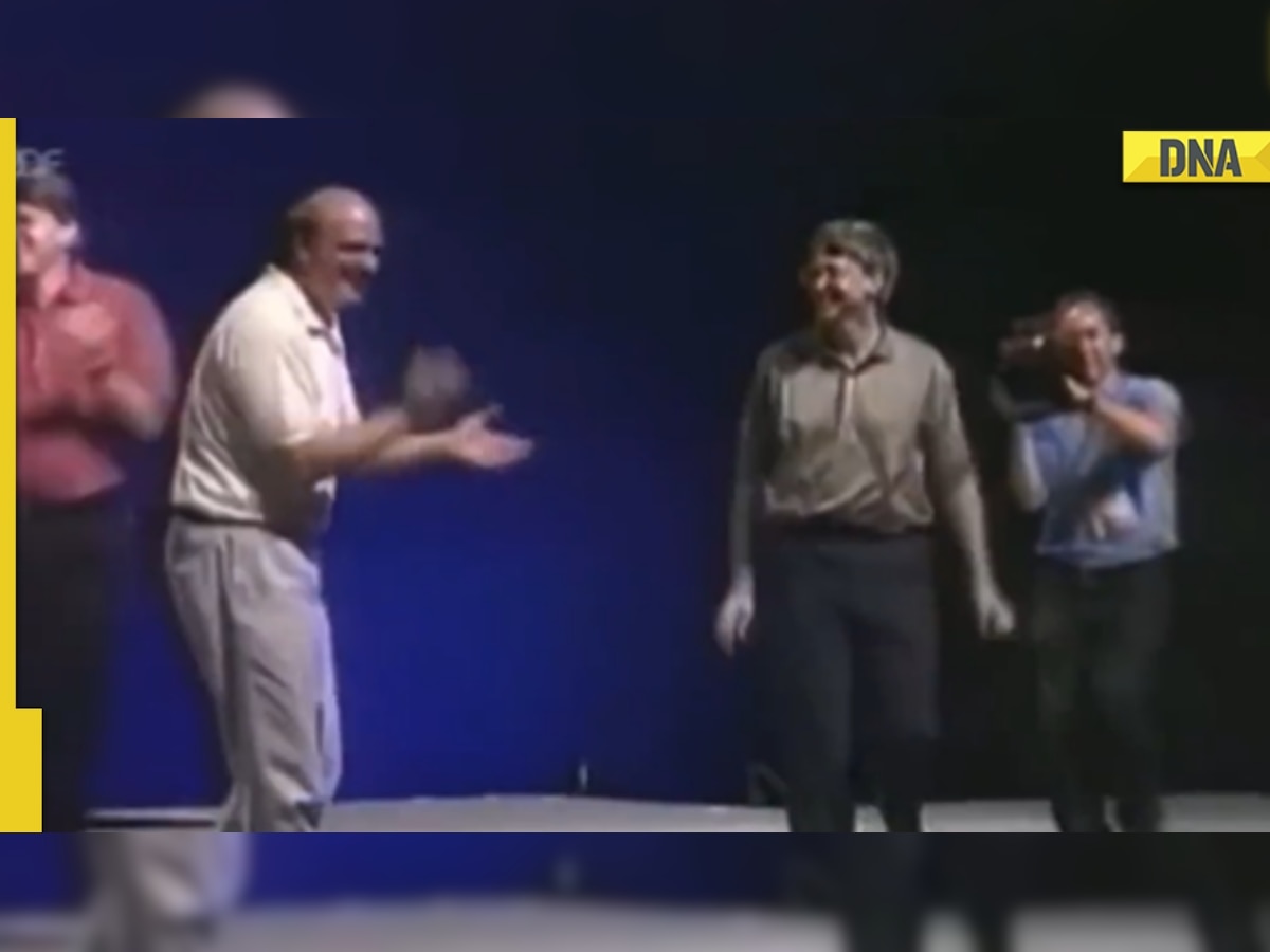 Old video of Bill Gates grooving at Microsoft Windows launch party goes ...
