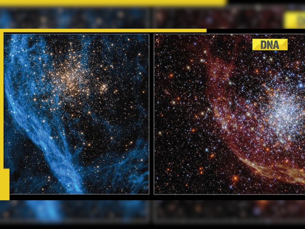 NASA: Hubble Space Telescope captures dual views of unusual star cluster NGC 1850