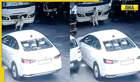 Viral video: Man ‘run over’ by bus in Mumbai, walks up to a miraculous ...