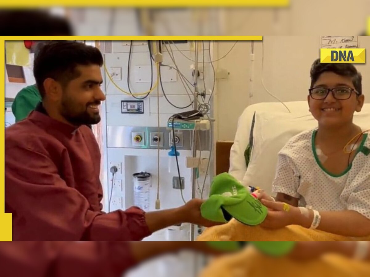 Watch Pakistan Skipper Babar Azam Surprises Young Cricket Fan With