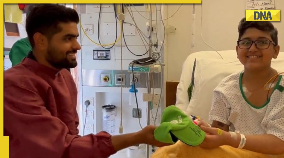 Watch Pakistan Skipper Babar Azam Surprises Young Cricket Fan With