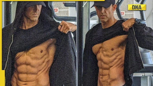 Hrithik Roshan sets the internet on fire as he flaunts his six-pack abs ...