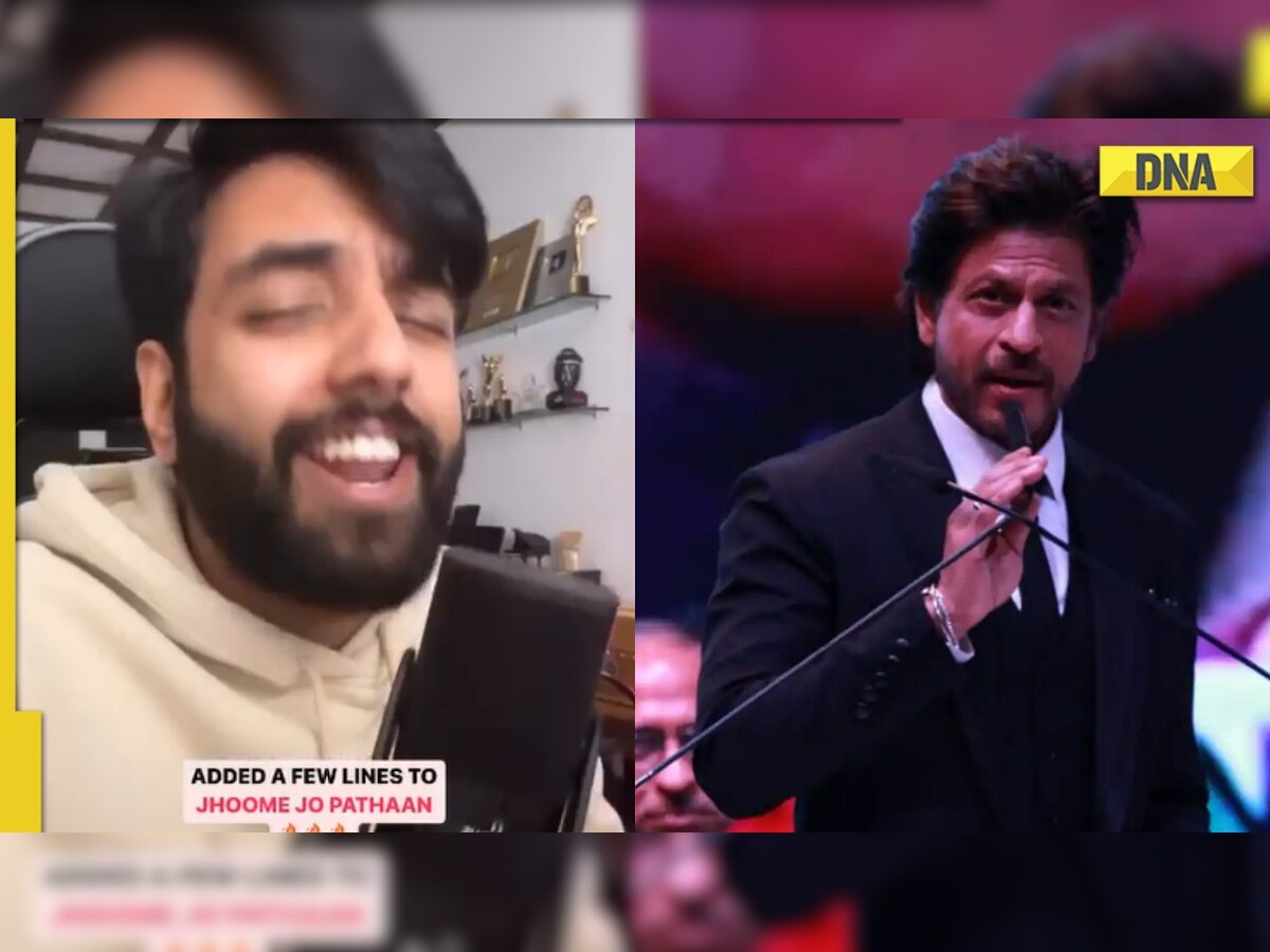 Watch: Yashraj Mukhate fuses SRK dialogue to Jhoome Jo Pathaan song ...