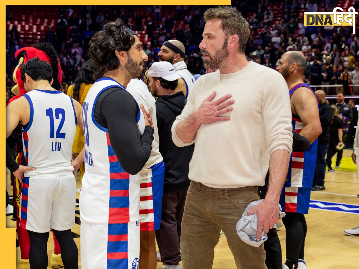 Hollywood सुपरस्टार Ben Affleck से मिले Ranveer Singh, फोटो देख Batman ...