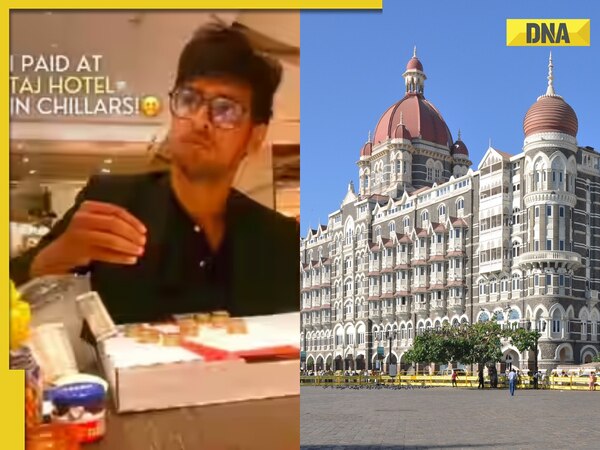 Viral video: Man pays bill with coins at Taj Hotel, netizens say ...