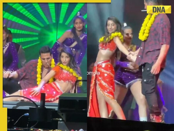 Nora Fatehi, Akshay Kumar trolled for dancing to Oo Antava, netizens say 'no match for Samantha'