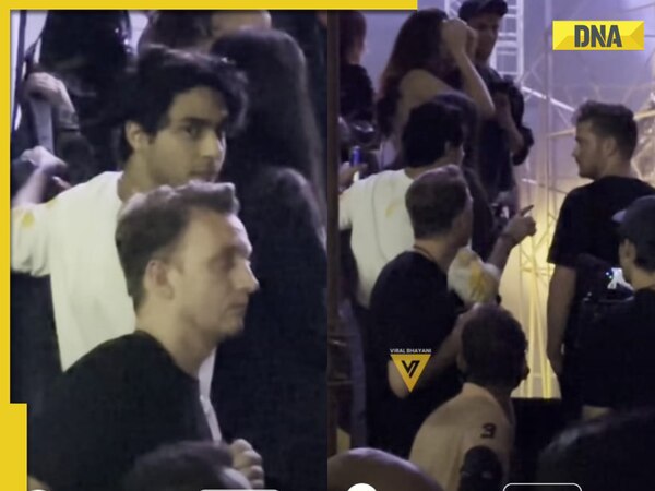 Watch: Aryan Khan meets DJ Martin Garrix backstage at his Mumbai concert in unseen video, fans ...