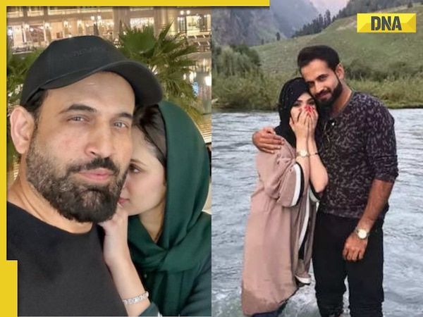 Irfan Pathan reveals wife Safa Baig's face for the first time ever, pic ...