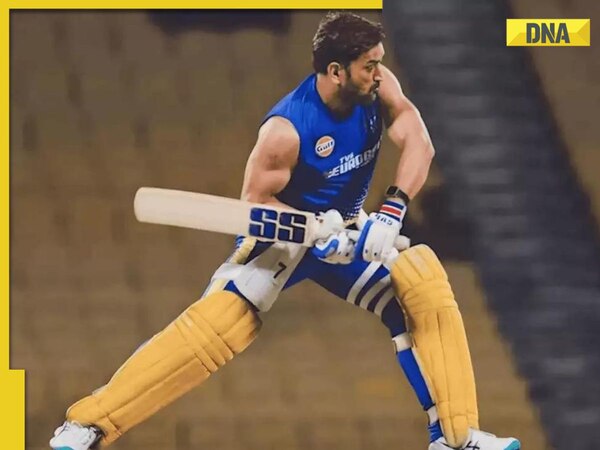 IPL 2023: MS Dhoni flaunts biceps during practice session, fans swoon ...