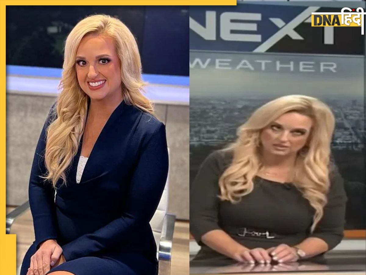 टीवी पर न्यूज पढ़ते हुए अचानक बेहोश हो गई एंकर, पहली भी लाइव शो में ...