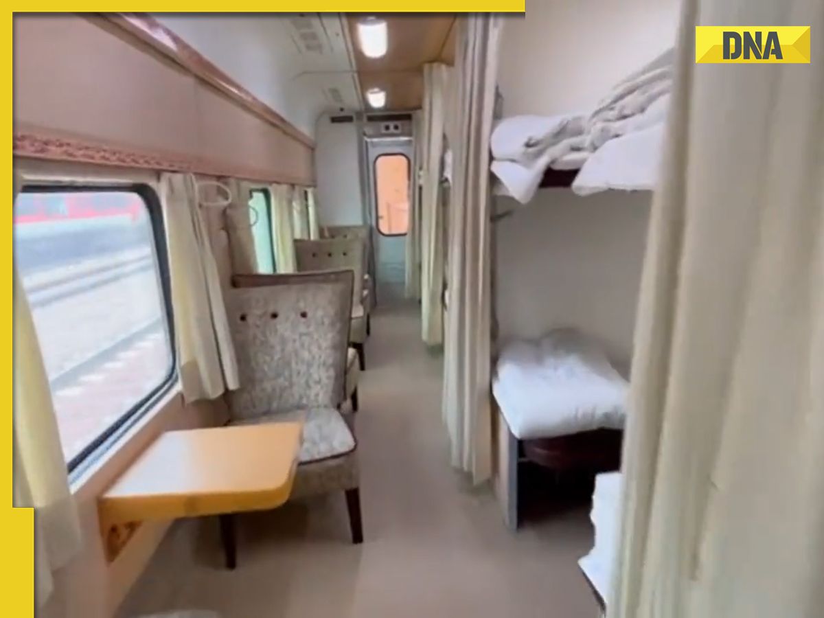 Video: Indian Railways train offers facilities like a library and ...