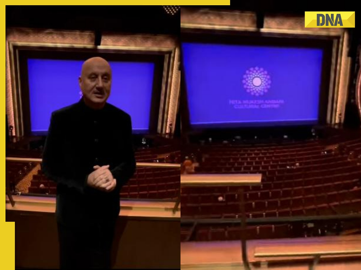 Watch: Anupam Kher shares first video from inside NMACC grand ...