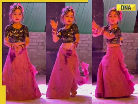 Little girl steals hearts with her energetic dance performance to ...