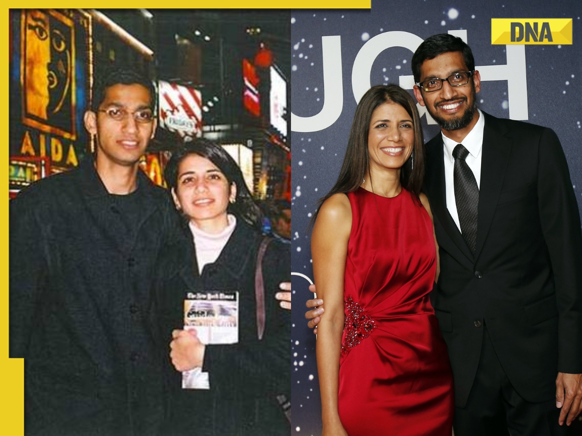 Sundar Pichai-Anjali Pichai's love story: How Anjali's support made ...