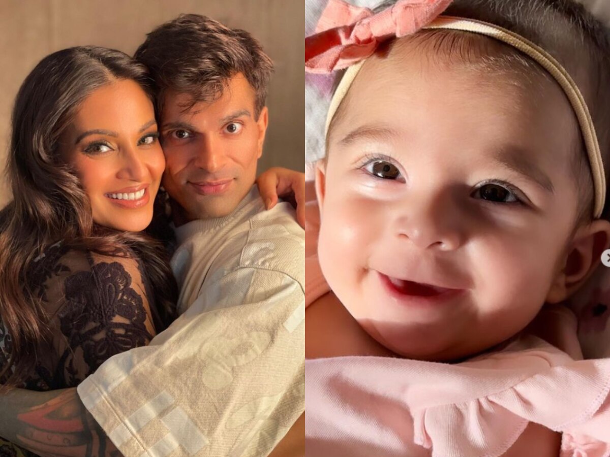 Bipasha Basu drops adorable video of daughter Devi playing in her pink ...