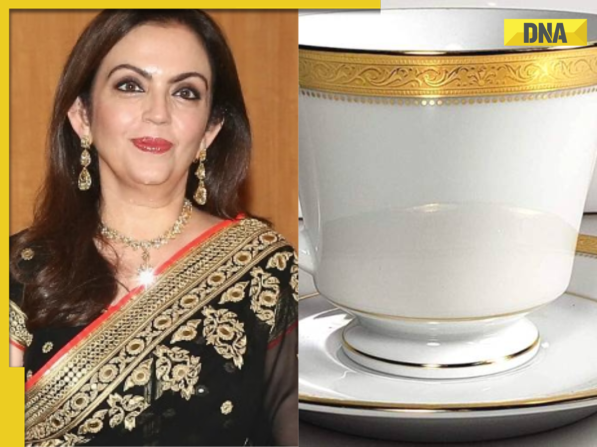 Nita Ambani starts her day with Rs 3 lakh tea cup; details of gold ...