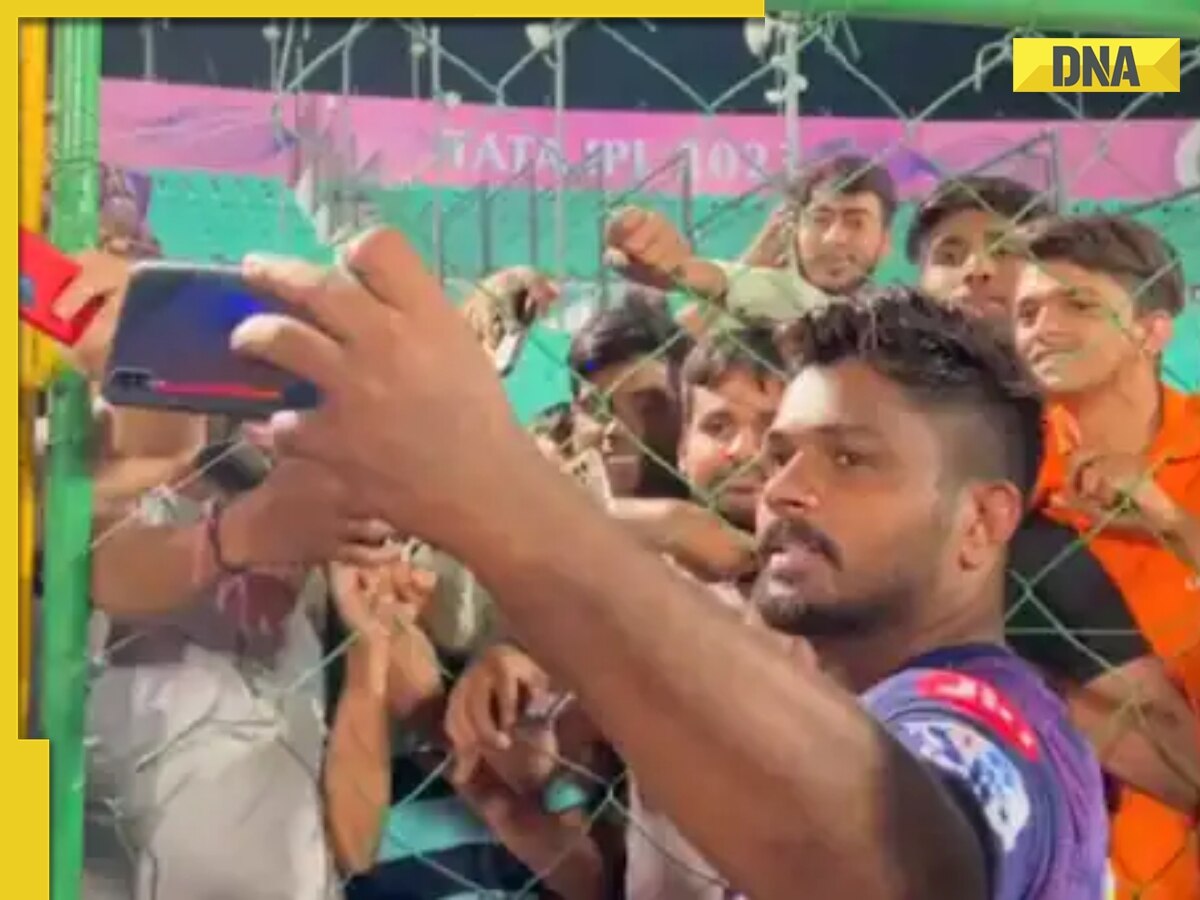 'Most humble cricketer' : RR’s Sanju Samson answers fan's phone while ...