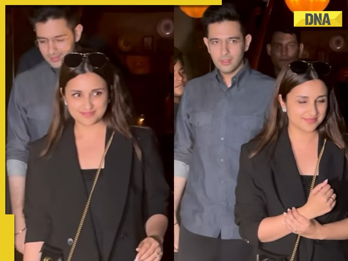 Parineeti Chopra, Raghav Chadha spotted together amid wedding rumours, paps quip 'raajneeti se ...